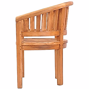 Teak Peanut Outdoor Patio Chair, Made from Solid A-Grade Teak Wood