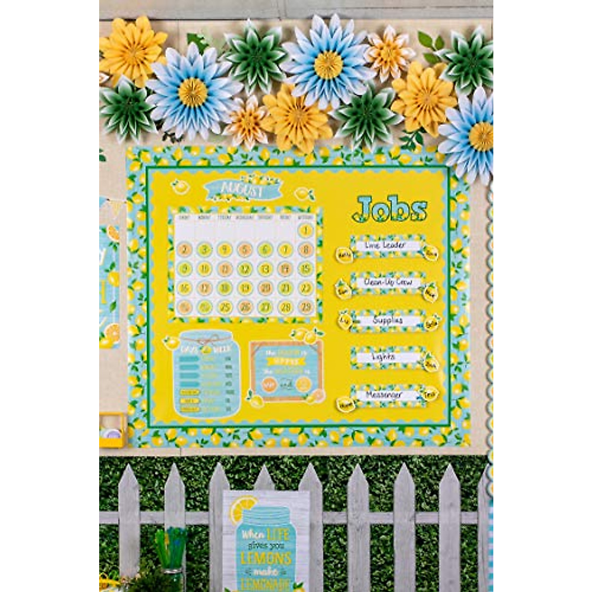 Teacher Created Resources Lemon Zest Bold Block 4" Letters Combo Pack (TCR8497)