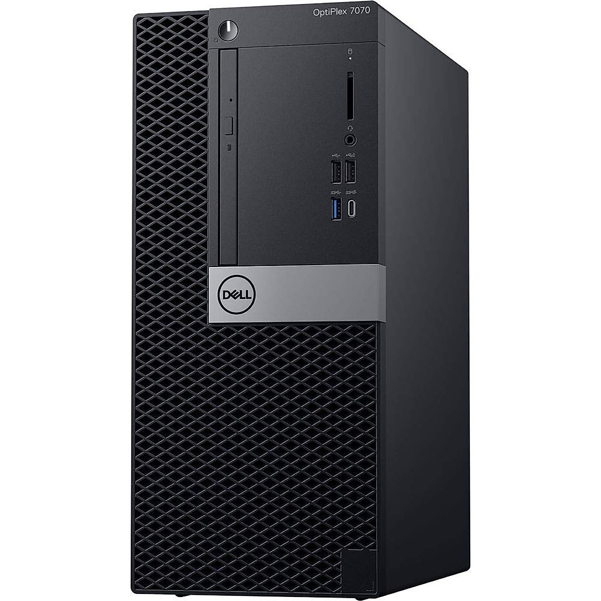 Dell OptiPlex 7070mt Computer Intel 9th Gen i7-9700 3.0GHz (Up to 4.8GHz) 8-Cores 12MB 65W CPU 16GB DDR4-2666MHz Memory 256GB NVMe PCIe SSD 1TB 7200RPM SATA HDD AMD Radeon™ R5 430 2G Windows 10 Pro