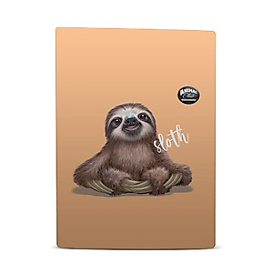 Head Case Designs Officially Licensed Animal Club International Sloth Faces Vinyl Faceplate Gaming Skin Decal Compatible With Sony PlayStation 5 PS5 Digital Edition Console and DualSense Controller