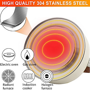 Vilihkc Tea Kettle 2.6 Liter Whistling Tea Kettle, Tea Pots for Stove Top Food Grade Stainless Steel with Wood Pattern Folding Handle, Loud Whistle Kettle for Tea, Coffee, Milk