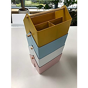 Litem Porta Deluxe - A Compact & Stackable Storage Unit for organizing Small Objects in Kitchen, Office, Kids Room (Grey, 11Wx6.7Dx7.2H)
