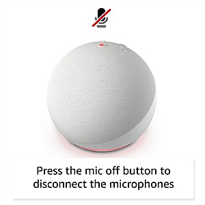 All-New Echo Dot (5th Gen, 2022 release) | Smart speaker with Alexa | Charcoal + Philips Hue White A19 Medium Lumen Smart Bulb, 1100 Lumens