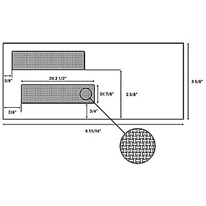 500 Self Seal Double Window Security Envelopes Designed for QuickBooks Checks - Computer Printed Checks - 3 5/8 X 8 11/16 (Not for Invoices)