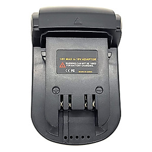 QINIZX Battery Adapter for Bosch to Milwaukee M18 18V Lithium-Ion Cordless Tool, Convert Bosch 18V Lithium Battery BAT609 BAT612 to Milwaukee 18-Volt Lithium Battery Converter