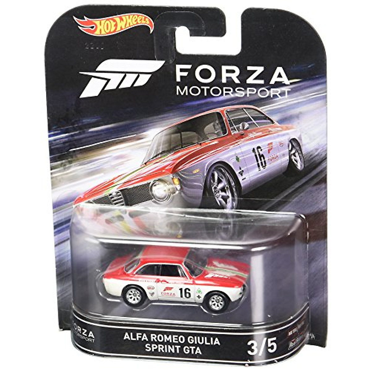 Hot Wheels Retro Entertainment Diecast Alfa Romero GT Junior Vehicle