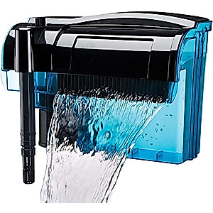 Penn-Plax Cascade 300 Power Filter – Hang-On Filter with Quad Filtration – Great for Freshwater and Saltwater Setups