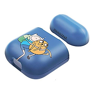 Adventure Time Compatible with AirPods Case Protective Hard PC Shell Cute Cover - Lovely Finn and Jake