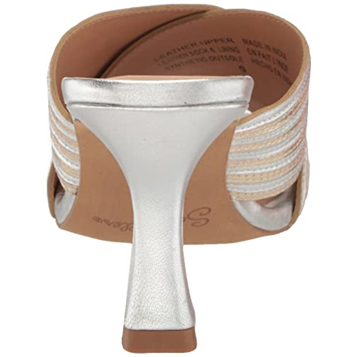 Seychelles Women's Fleet Heeled Sandal, Platinum, 8.5