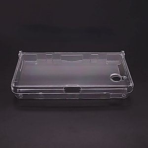 Plastic Clear Crystal Protective Hard Shell Skin Case Cover for Nintend DSi NDSi NDSi XL Console (for NDSI LL XL)