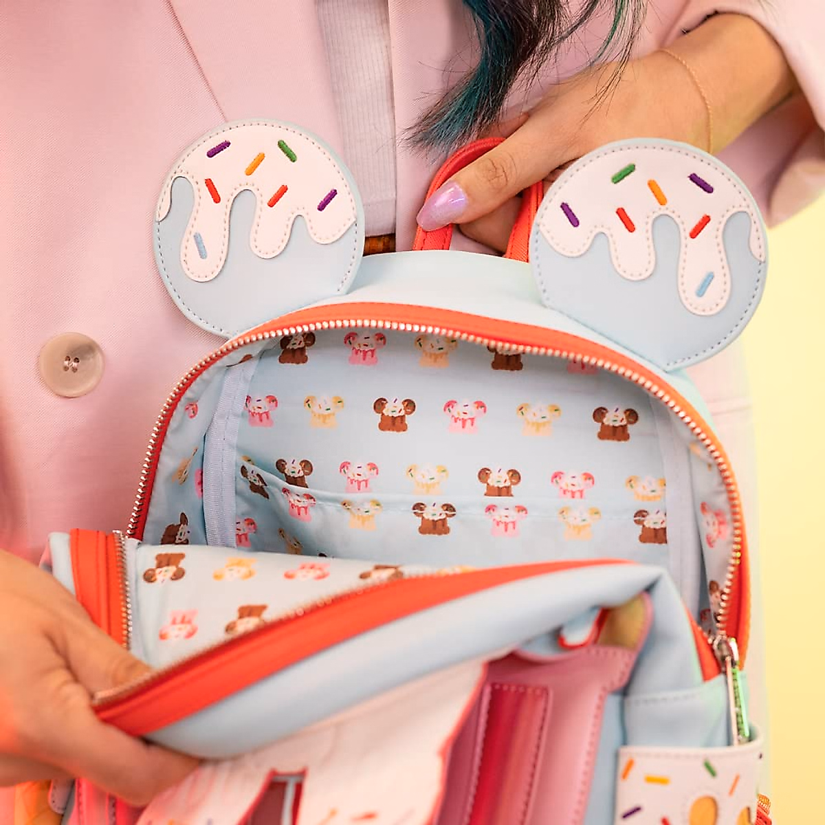 Loungefly Disney Backpacks: Minnie Mouse Sweet Treats Backpack, Amazon Exclusive