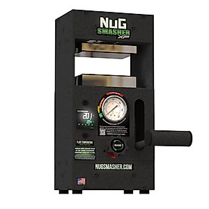 NS XP Hydraulic Heat Press, Pressure Gauge, Calculator Tool, 6" x 4" 12 Ton Plates -Made in The USA- NS Backed for Life with 7 Day a Week Customer Service Support