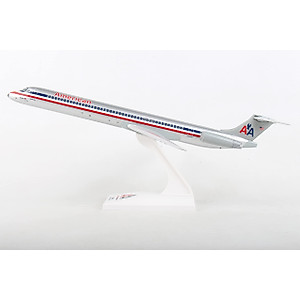 Daron Skymarks American Airlines MD-80 Old Livery Airplane Model Building Kit 1/150-Scale