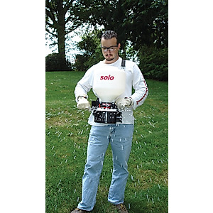 SOLO Inc. Solo 421 20-Pound Capacity Portable Chest-mount Spreader with Comfortable Cross-shoulder Strap - 421S, White, 20lb