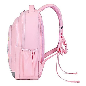 Abshoo Cute Kids Backpack For Girls Kindergarten Elementary Unicorn School Backpacks With Chest Strap (Unicorn Pink)