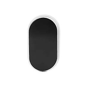 Spectrum Diversified Fridge Chip, Bag Refrigerator, Set of 2 Heavy Duty Magnets With Clip for Photos & Cards, No Size, White