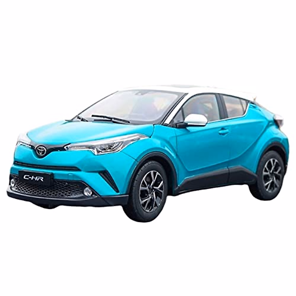 Models Vehicle Replica Car 1 18 Fit for Toyota CHR SUV Simulation Car Model Metal Diecast Minicar Scale Model Collectibles Souvenir Collectible Gift 2023 2024 (Color : Blue)