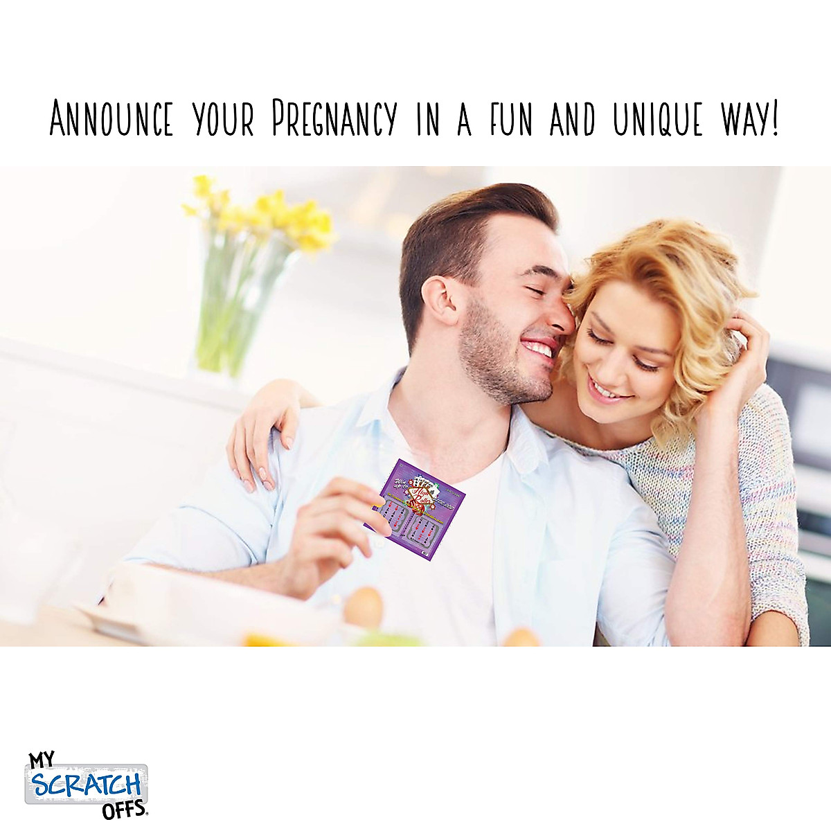 My Scratch Offs 5 Cards Adult Scratch Off Lotto Fake High Roller Lottery Tickets for Pregnancy Announcement
