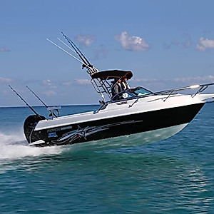 8M0092850 Boat Kill Switch Lanyard Replacement for Mercury Marine Boat Emergency Stop Switch Safety Lanyard Cord 54 Inch/137 Long -Replace 15920T54 15920A54 (Aluminum Alloy Clip Red 1Pcs)