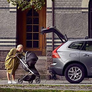 Thule Spring Stroller - Compact Baby Stroller Perfect for Everyday Use - Features 5-Point Harness, Lightweight and Compact Design, Vented Canopy with See-Through Mesh