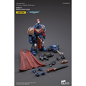 BLOOMAGE JOYTOY (BEIJING) TECH Warhammer 40K: Ultramarines Primaris Captain Sidonicus 1:18 Scale Action Figure