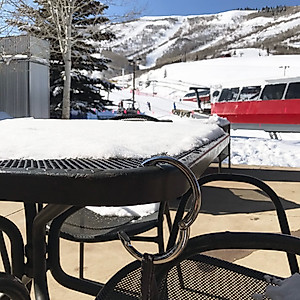 Clipa Bag Hanger - Polished Hematite PVD - The Ring That Opens Into a Hook and Hangs in Just 1/2" of Space, Holds 33 lbs., 3 yr. Warranty