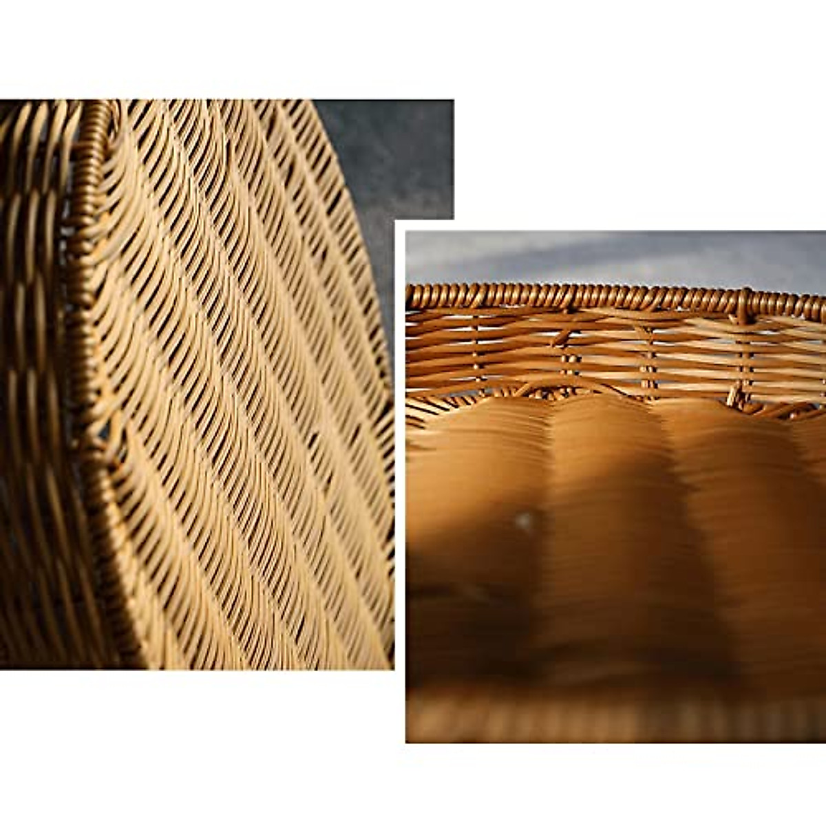 Serving Trays Serving Trays Round Trays Fruit Trays Multipurpose Trays Perfect for Coffee Tables Kitchen Restaurant Serving Food Home Decor Elegant Decorative Tray (Size : A)