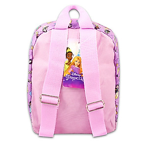 Fast Forward New York Disney Princess Mini Backpack for Women -- Canvas Disney Princess Backpack Purse Shoulder Bag for Adults, Teens Disney Princess Princess Mini Backpack