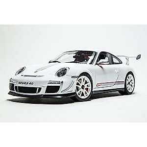 Maisto Porsche 911 GT3 RS 4.0 White 1:18 Scale Car Special Edition