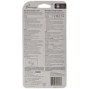 Dreambaby Mini Multi-Purpose Latches 2 Pack