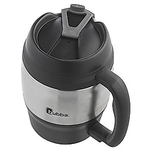 Bubba Classic Insulated Mug, 52oz Double-Insulated Mug with Handle, Bottle Opener, and Tightly Sealed Lid, Keeps Drinks Hot or Cold for Hours, Licorice