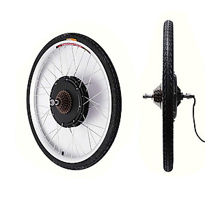 DCEHKR E-Bike Conversion Kits 48V Electric Bike Rear Hub Conversion Kit with Brushless Gearless Motor 1000W Electric Bicycle Conversion Kits Suitable for 28-inch Rear Wheel E-Bike