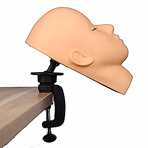 Practice Lash Mannequin Yellow Eyelid Doll Head