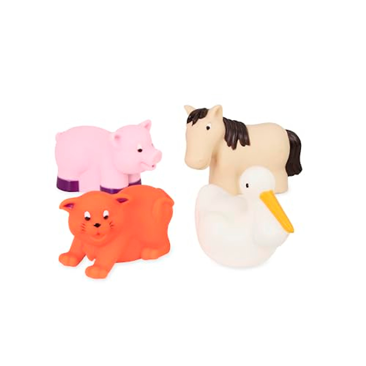 Battat – Assorted Bath Toys – 9Pcs Animal Squirters – Water Squirt Toys – Bath & Pool – 10 Months + – Bath Buddies (9Pcs)