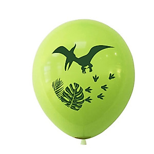 Dinosaur Party Decorations Balloons Roar Birthday Supplies Safari Jungle Banner For Boy Foil Safari