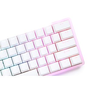 DROP Carina Mechanical Keyboard Kit — 60% Form Factor, Hotswap Kaihua Sockets, Programmable QMK, Backlit RGB LEDs, USB-C, with Frosted Acrylic Case (Keyboard Kit)