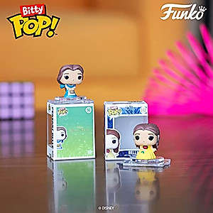 Funko Bitty Pop! Disney Princess Mini Collectible Toys - Cinderella, Snow White, Aurora & Mystery Chase Figure (Styles May Vary) 4-Pack