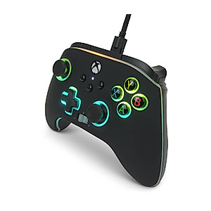 PowerA Spectra Infinity Enhanced Wired Controller for Xbox Series X|S, Gamepad, Wired Video Game Controller, Gaming Controller, Xbox One, Officially Licensed - Xbox Series X (Renewed)
