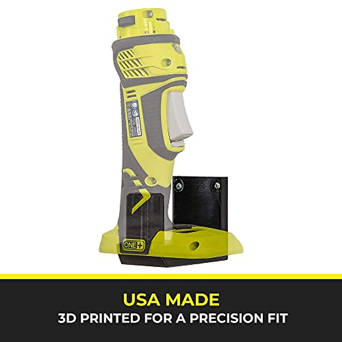 Spartan Mounts Tool Mount for Ryobi Power Tools, Right Mount Wall Display Hook, Power Tool Storage, Convenient Easy Access Garage Organizer, Durable Low Profile Bracket