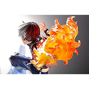 Kotobukiya My Hero Academia: Shoto Todoroki (Version 2) ARTFX J Statue, Multicolor
