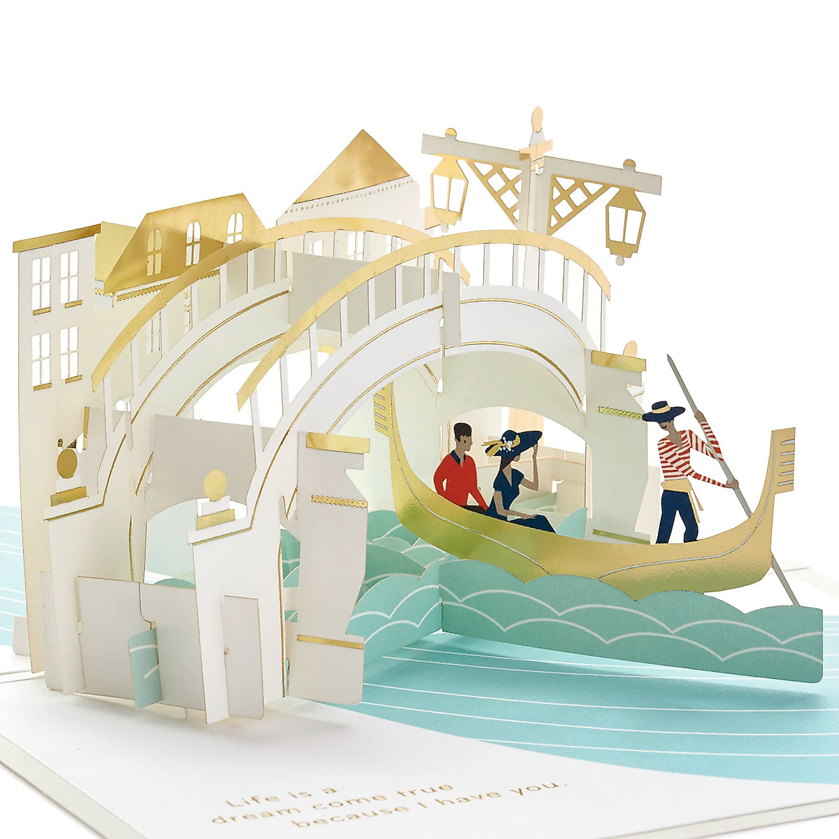 Hallmark Signature Paper Wonder Pop Up Love Card, Because I Have You (Birthday Card, Anniversary Card, Sweetest Day Card)