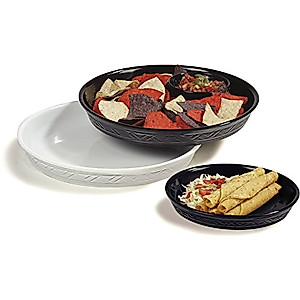 Carlisle FoodService Products Plastic Serving Tray, 13 Inches, Cobalt