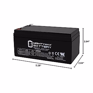 Mighty Max Battery 12V 3AH SLA Replacement Battery for Kung Long WP3-12R Brand Product