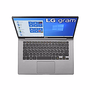 LG Gram 14Z995 Laptop 14" IPS Ultra-Lightweight, (1920 x 1200), 10th gen Core i5, 8GB RAM, 512GB SSD, Windows 10 Home, USB-C, HDMI, USB-A - Dark Silver
