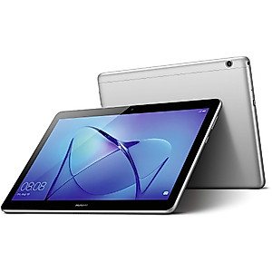 Huawei MediaPad T3 10 9.6" 32GB ROM + 3GB RAM Wi-Fi & 4G LTE Tablet (Space Gray) - GSM Unlocked (Renewed)