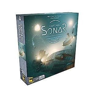 Matagot Captain Sonar Board Game (Base Game) | Submarine Strategy Game | Cooperative Team-Based Game for Adults and Teens | Ages 14+ | 2-8 Players | Average Playtime 45-60 Minutes | Made by Matagot