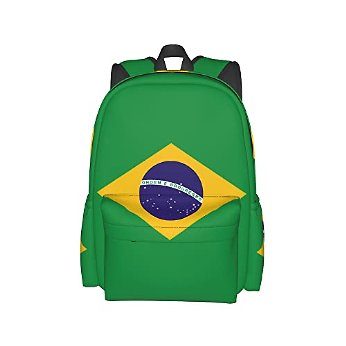 Lightweight Laptop Backpack Brazil Flag School Backpack Bookbags Schoolbag Casual Daypacks