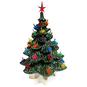 National Artcraft® Candle Blossom Ceramic Christmas Tree Lights - Red (90 Pcs)