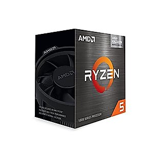AMD Ryzen 5 5600G 6-Core 12-Thread Unlocked Desktop Processor with Radeon Graphics (Renewed)