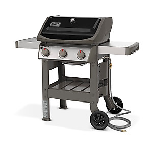Weber Spirit II E-310 3-Burner Natural Gas Grill, Black